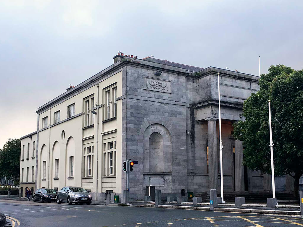 Courthouse & Town Hall in Galway by the River Corrib with photos and map