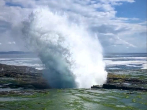 The Puffing Holes on Inis Mór | Directions to Aran Islands Blow Holes