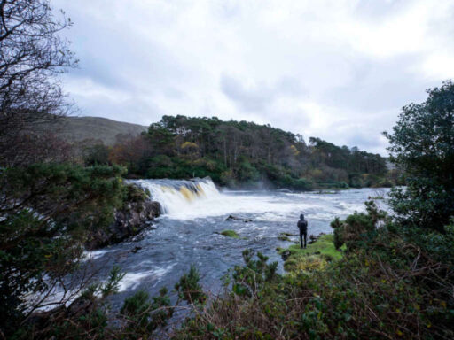 Aasleagh Falls on the Erriff River in Connemara Galway 2026