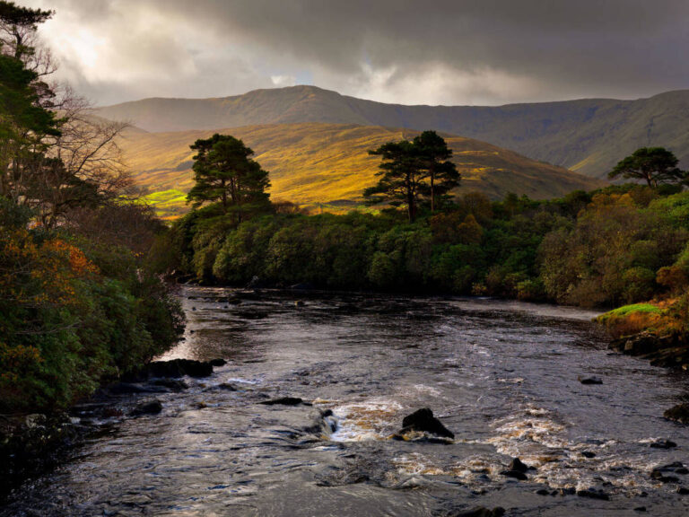 Aasleagh Falls on the Erriff River in Connemara Galway 2026