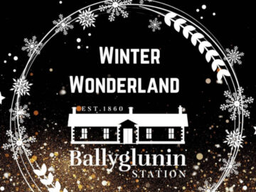 Ballyglunin Station Winter Wonderland event in Galway 🚂