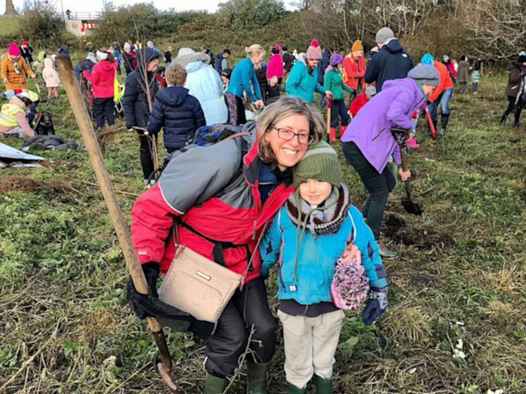 Plantathon 2025 Terryland Forest Park event in Galway 🌳